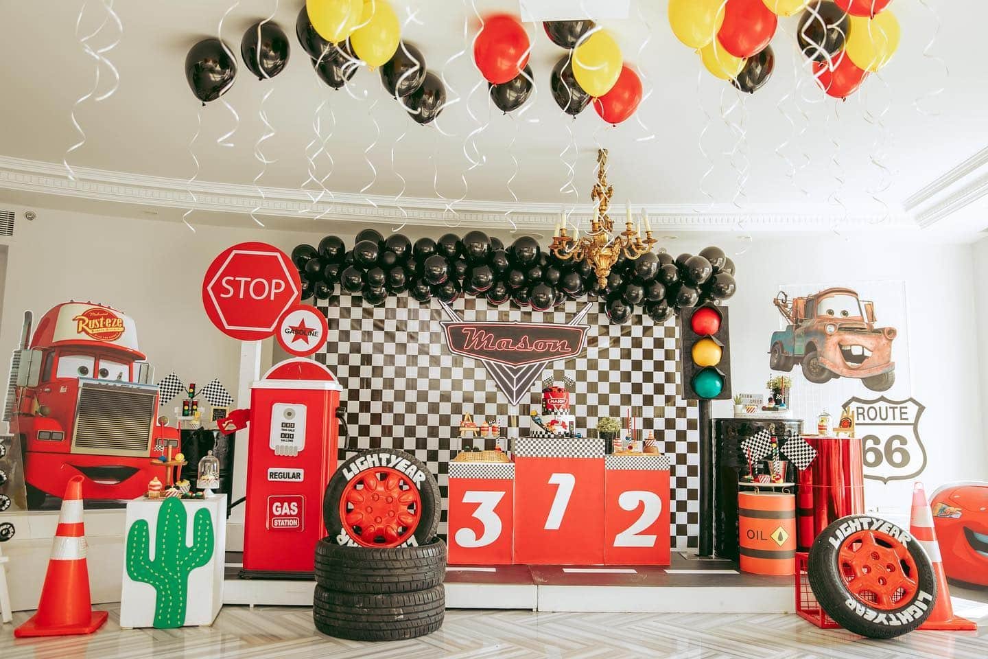 Lightning Mcqueen Birthday Party