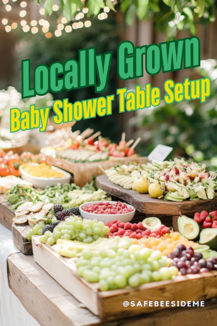 20 Locally Grown Baby Shower Ideas – Rustic & Farm-Inspired Theme