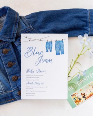 20 Blue Jean Baby Shower Theme – Stylish Denim-Inspired Party Ideas
