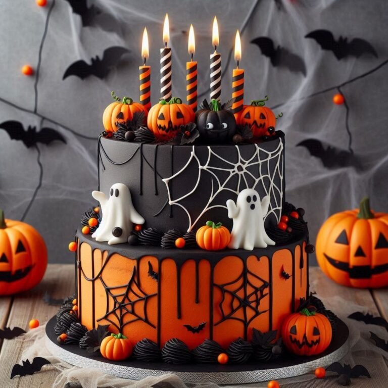 16 Spooky Halloween Birthday Cake Ideas You'll Love 🎃