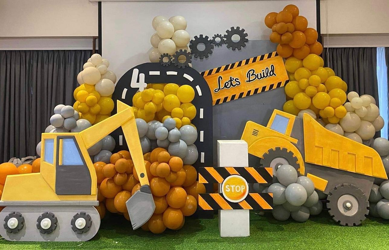 15 Construction Themed Birthday Party Ideas for Kids – Decorations & More