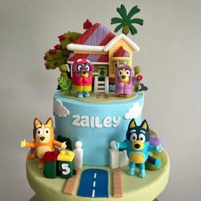 20 Bluey Birthday Cakes So Cute, You Won’t Want to Slice Them!
