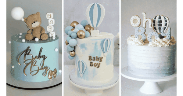 20 Adorable Baby Shower Cakes for Boys – Cute & Creative Ideas