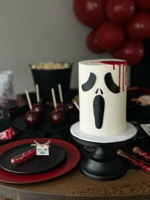 20 Scream Birthday Cake Ideas That’ll Terrify & Delight Fans