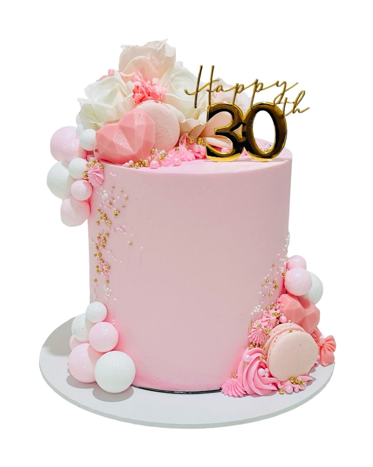 25+ Pretty Pink Birthday Cake Ideas for Every Age