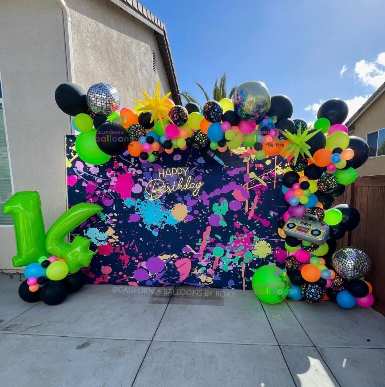 21 Neon Glow Birthday Rave Ideas | Epic Party Themes & Decor