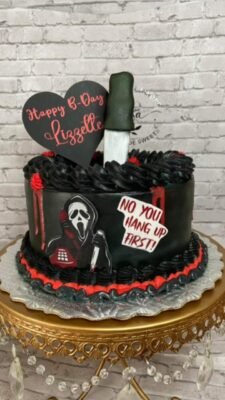 20 Scream Birthday Cake Ideas That’ll Terrify & Delight Fans