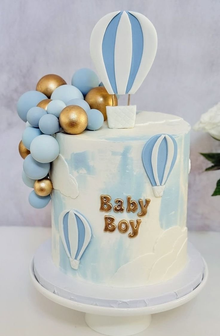 20 Adorable Baby Shower Cakes for Boys – Cute & Creative Ideas