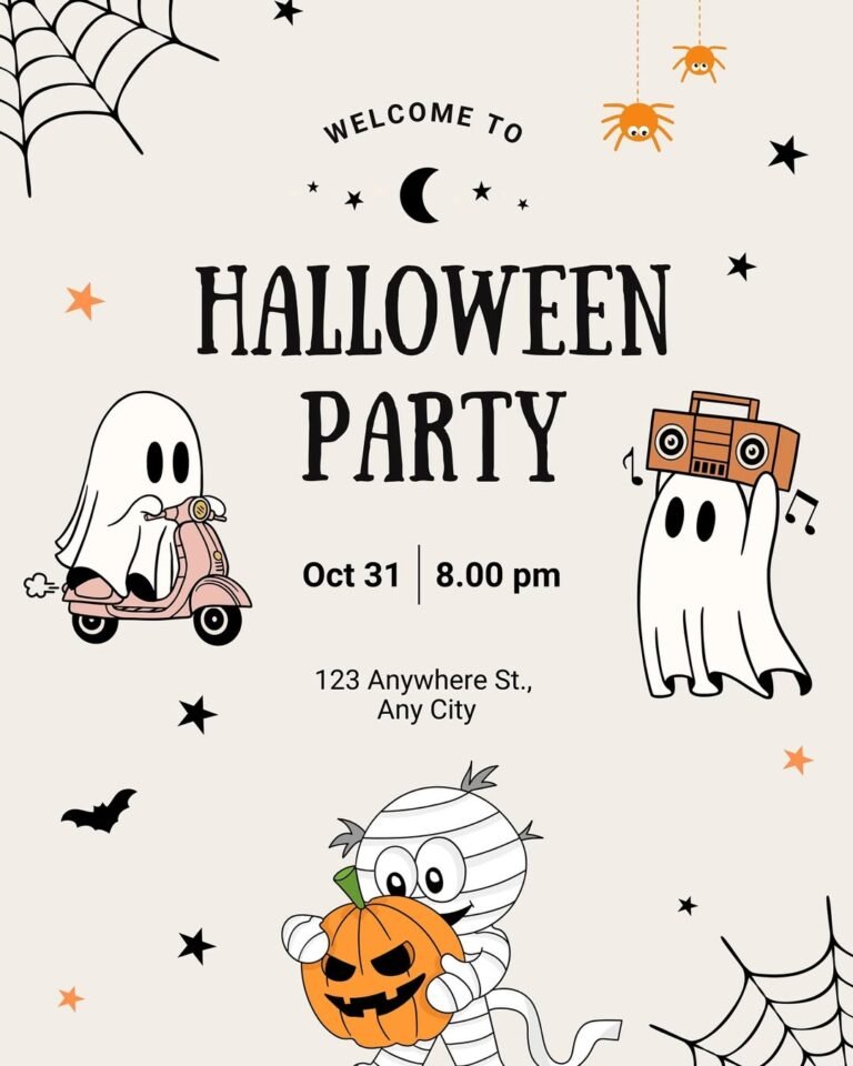 20 Halloween Party Invitation Ideas to Spook & Delight