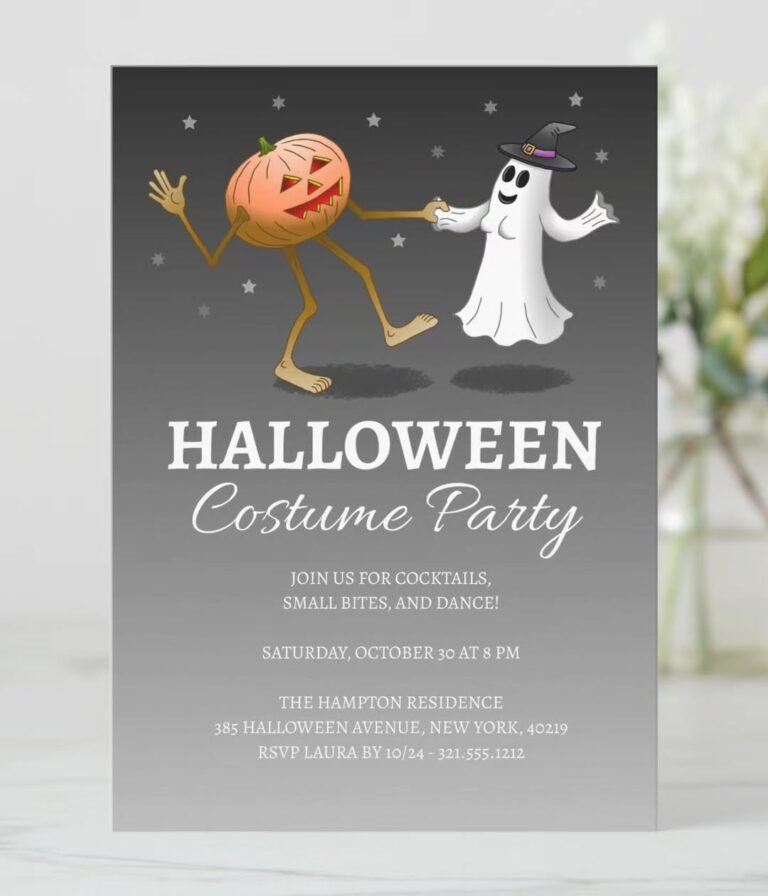 20 Halloween Party Invitation Ideas to Spook & Delight