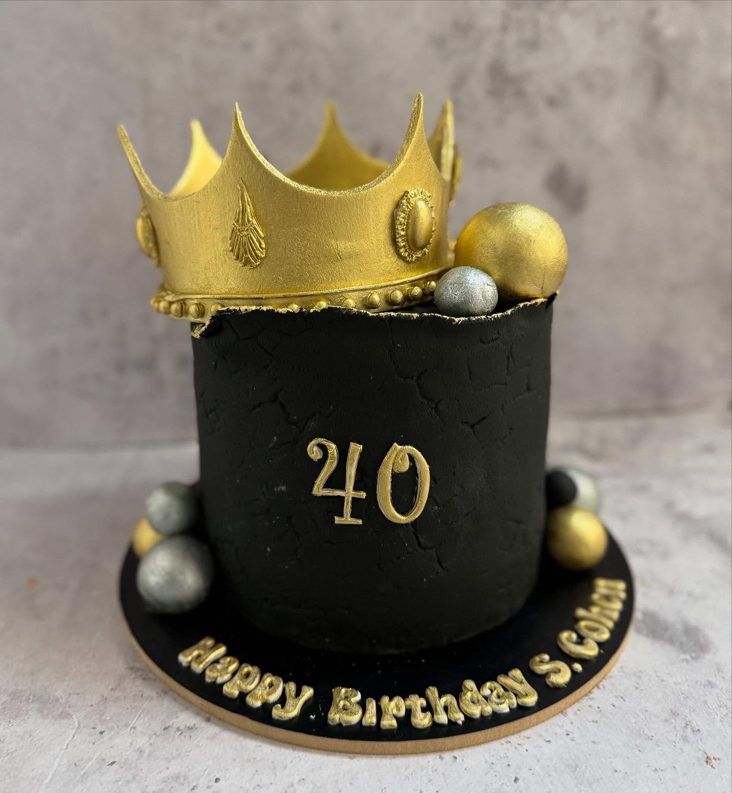 40th Birthday Cake Ideas | Creative & Delicious Designs for Milestone ...