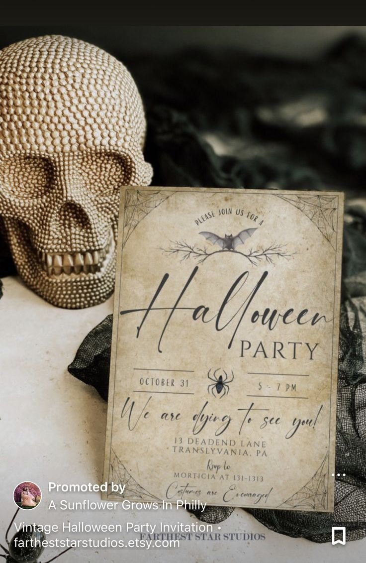 20 Halloween Party Invitation Ideas to Spook & Delight