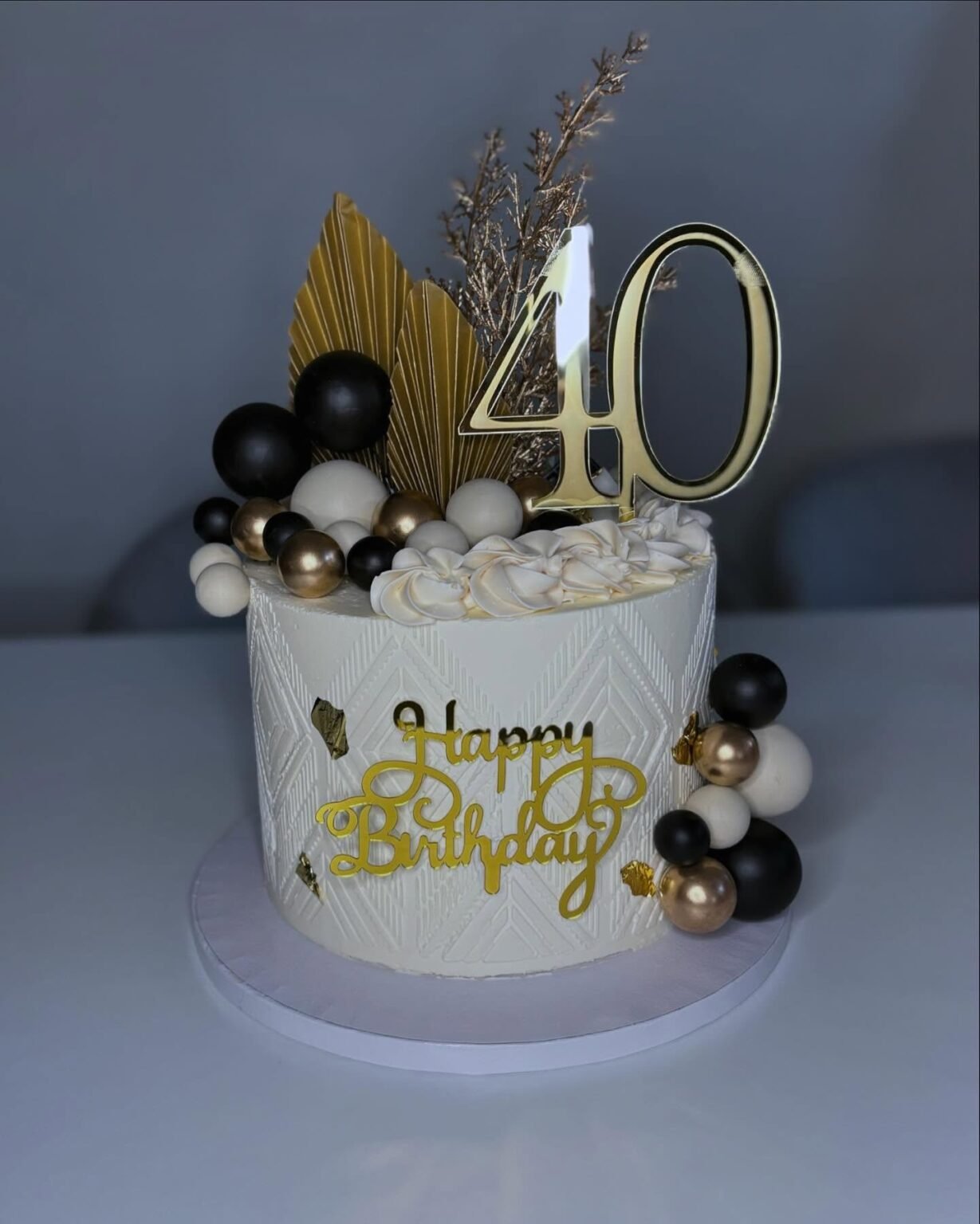 40th Birthday Cake Ideas | Creative & Delicious Designs for Milestone ...