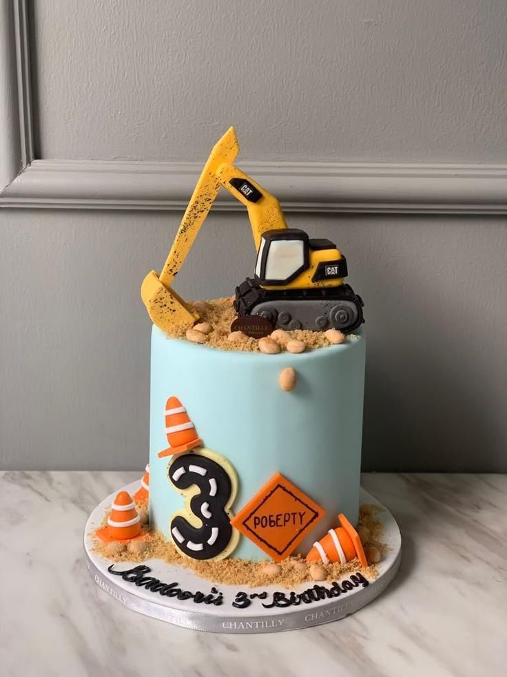20 Construction Birthday Cake Ideas | Fun & Creative Designs