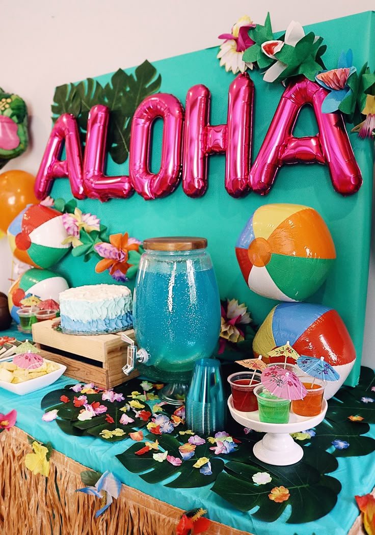 20 Hawaiian Theme Party Ideas | Luau Decorations for All Ages