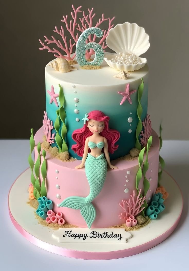 20 Magical Mermaid Birthday Cake Ideas | Ocean-Inspired Designs