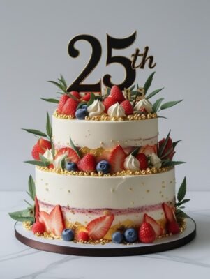 25th Birthday Cake Ideas | Stylish & Creative Cakes