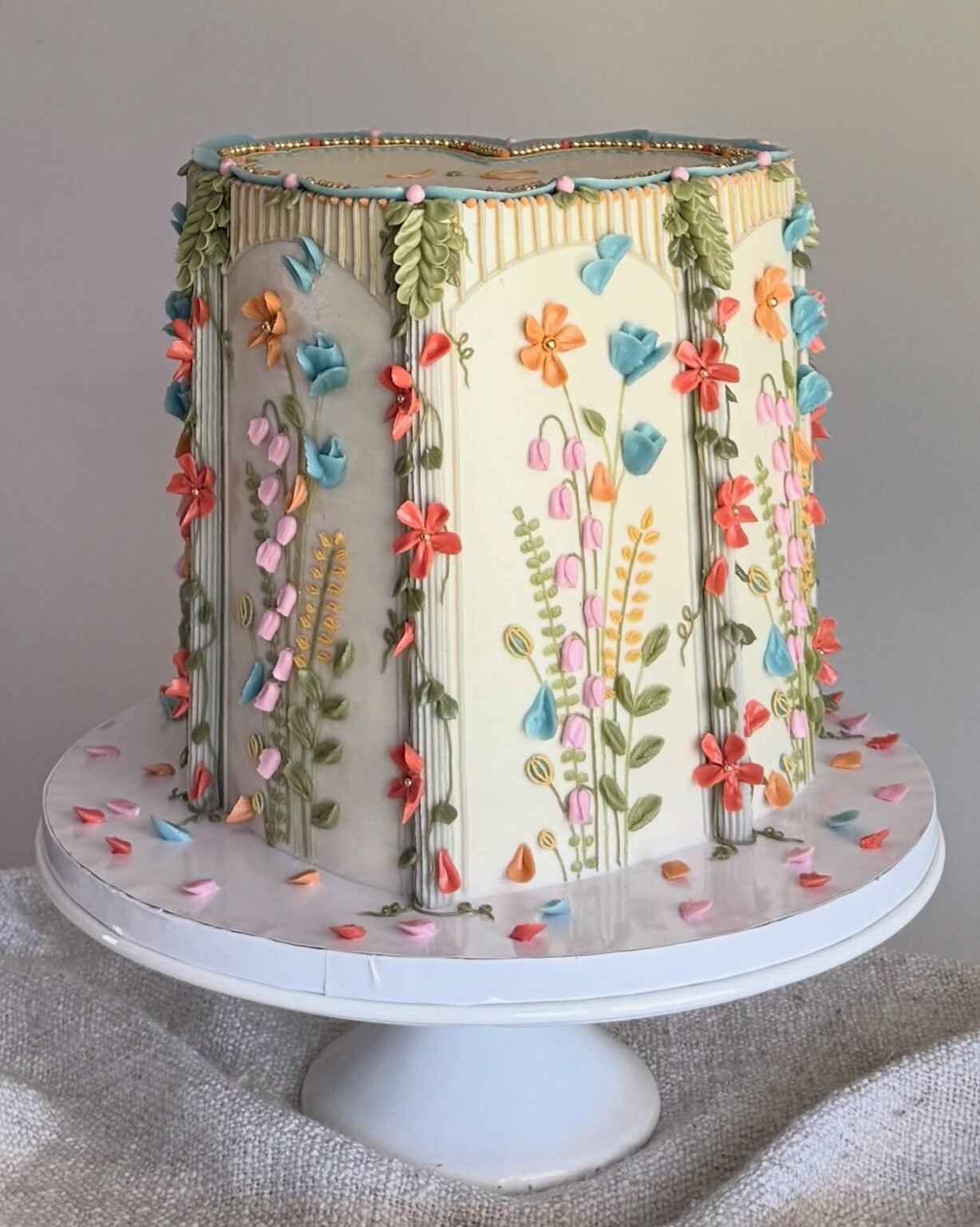 20 Beautiful Flower Cake Ideas | Elegant Floral Cake Designs ...