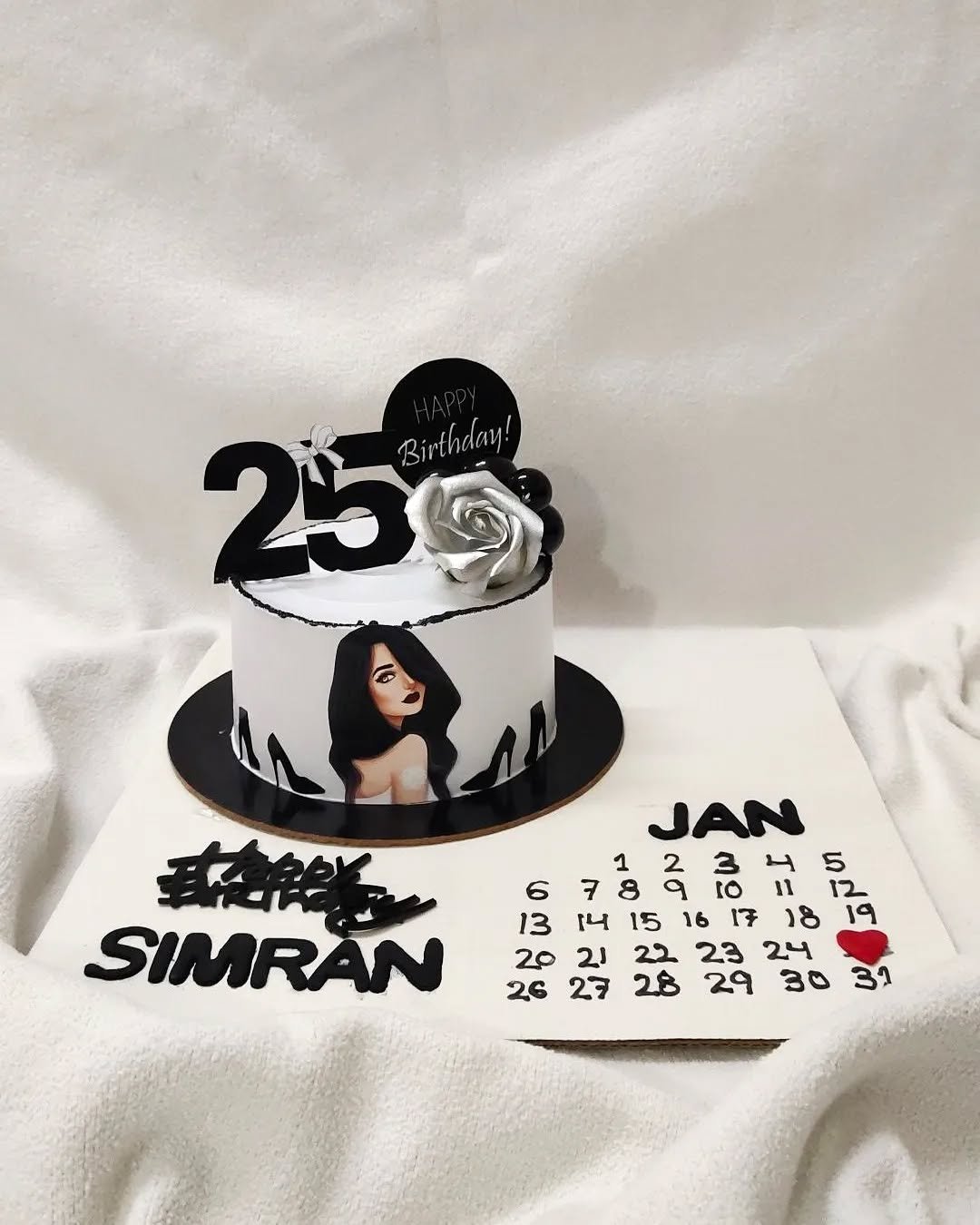 25th Birthday Cake Ideas | Stylish & Creative Cakes