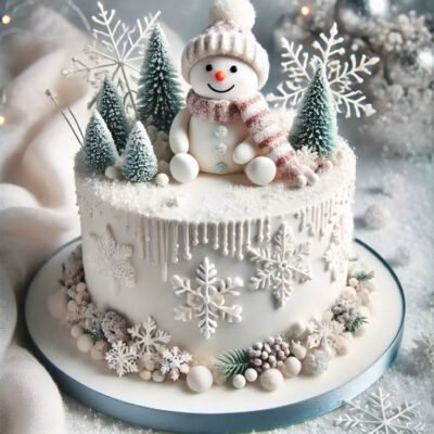 20 Cozy & Creative Winter Birthday Cake Ideas
