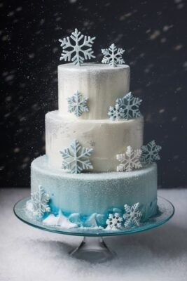 20 Cozy & Creative Winter Birthday Cake Ideas