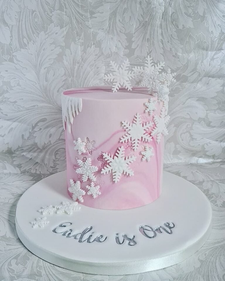 20 Cozy & Creative Winter Birthday Cake Ideas